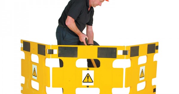 Folding Safety Barriers (Set of 3) CSLH | Chapter 8 Safety Barriers ...